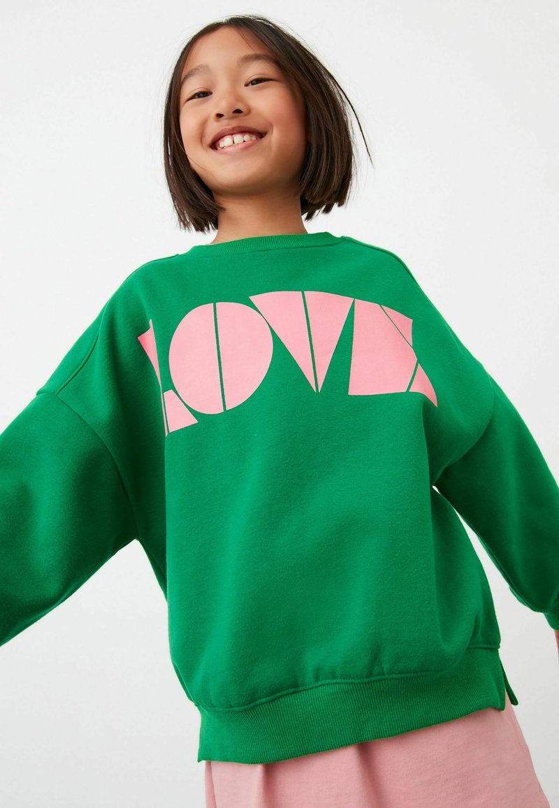 Next GRAPHIC - Sweatshirt - green/grün - Zalando.ch