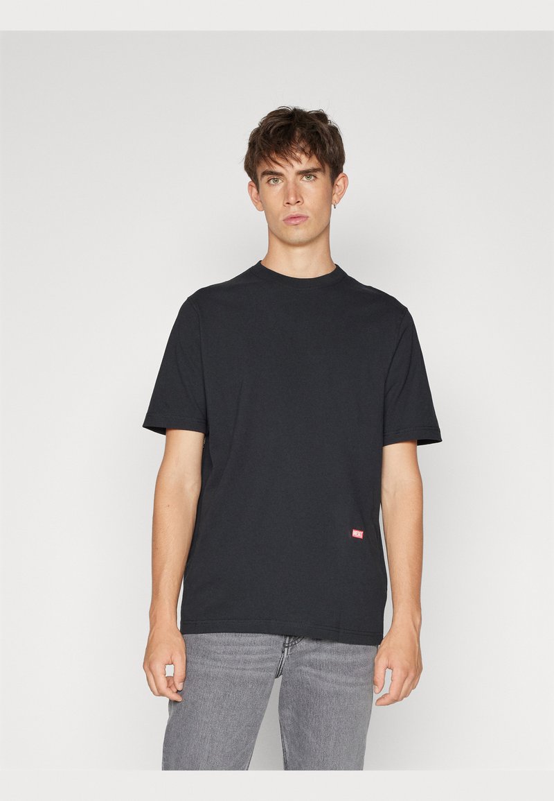 Diesel JUST UNISEX - Print T-shirt - black - Zalando.ie