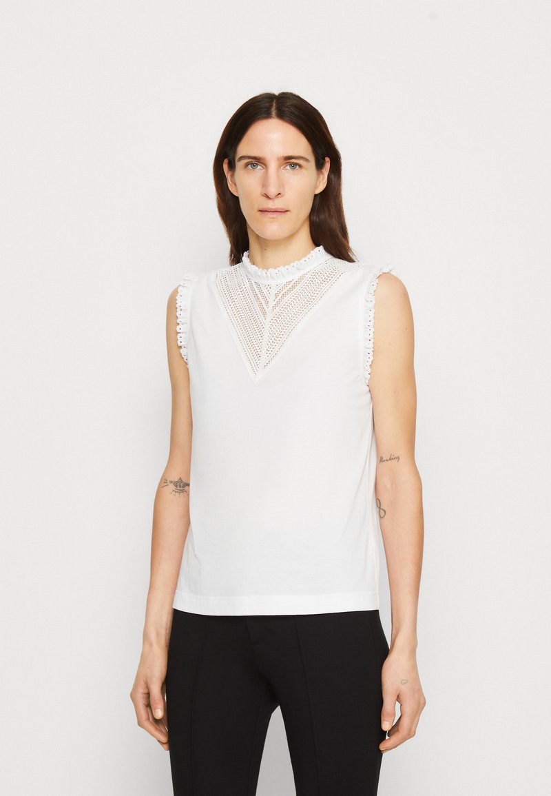 Esprit Collection Top - white - Zalando.co.uk