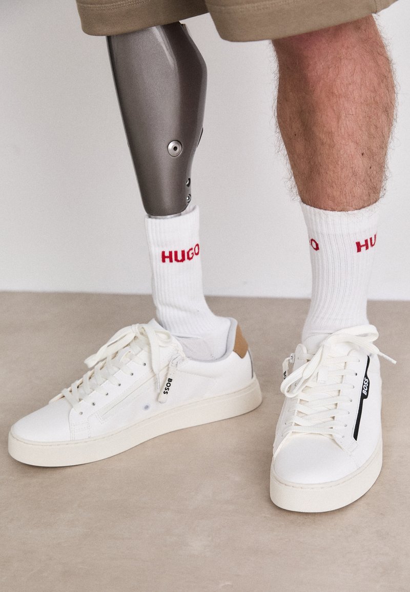 BOSS RHYS ADAPTIVE - Sneakers laag - open white/wit - Zalando.nl