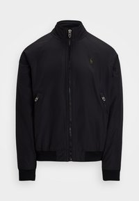Polo Ralph Lauren RAGLAN-SLEEVE JACKET - Bomber-jakk - black/must ...