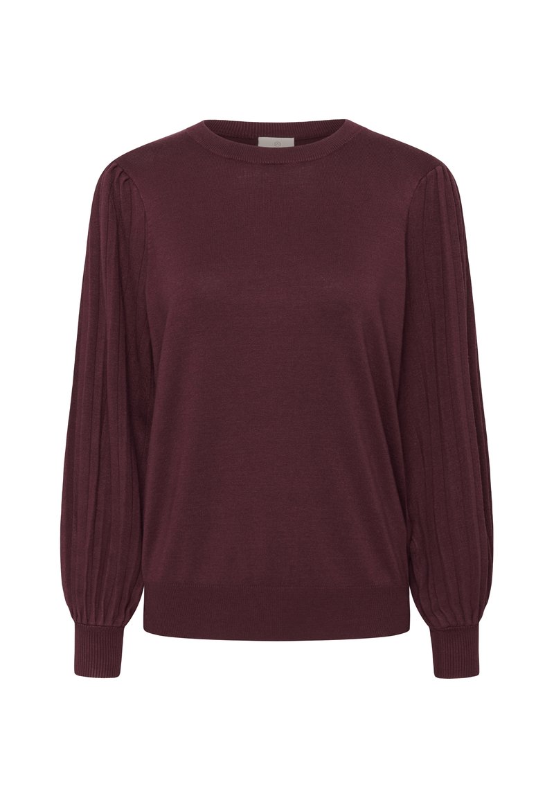 Kaffe KALONE - Pullover - windsor wine/rouge foncé - ZALANDO.FR