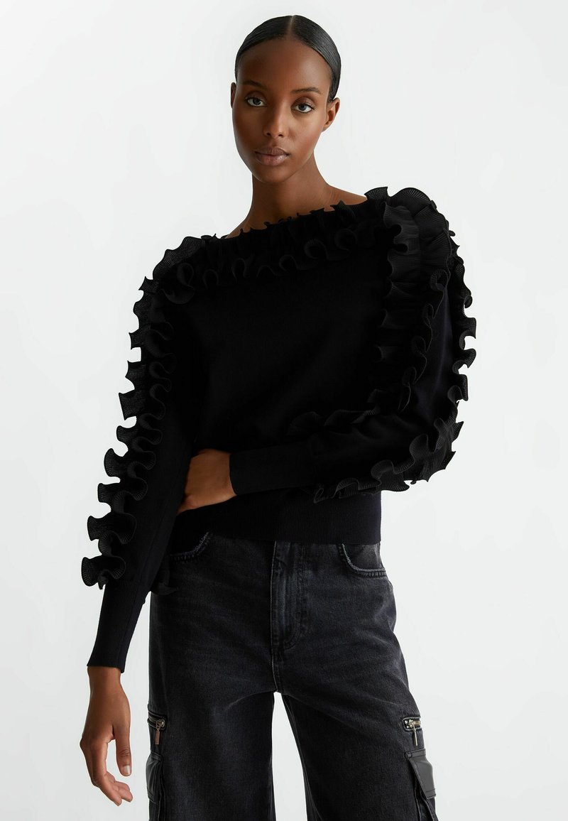 LIU JO - Sweter/czarny - Zalando.pl