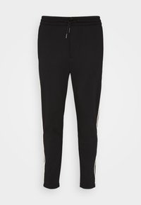 Only & Sons ONSLINUS CROP PANT - Tracksuit bottoms - black - Zalando.co.uk