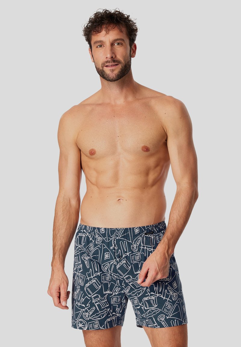 Schiesser 2 PACK - Boxers - mix blau/negro - Zalando.es