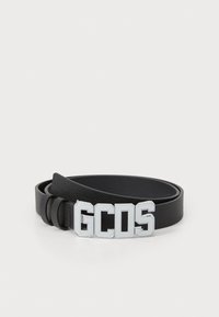 GCDS CLASSIC LOGO BELT UNISEX - Belt - black - Zalando
