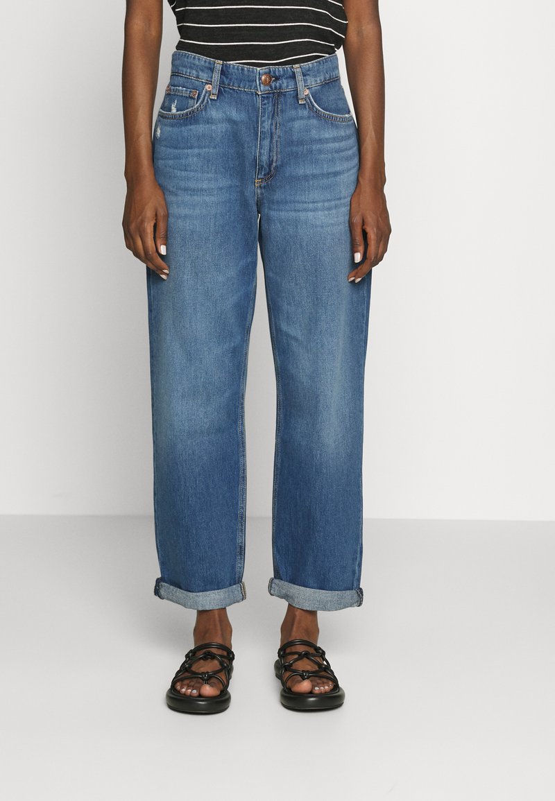 rag & bone DRE LOW RISE BAGGY - Relaxed fit jeans - blake/blue denim ...