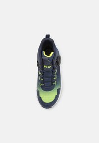 Lurchi LEROY TEX - Zapatillas altas - navy/lime/azul marino - Zalando.es