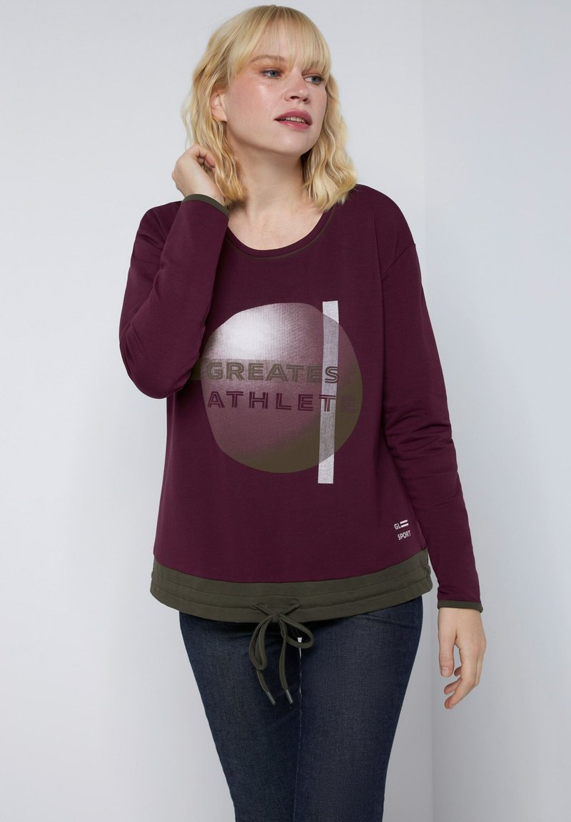 GINA LAURA Felpa - dark purple/viola scuro - Zalando.it