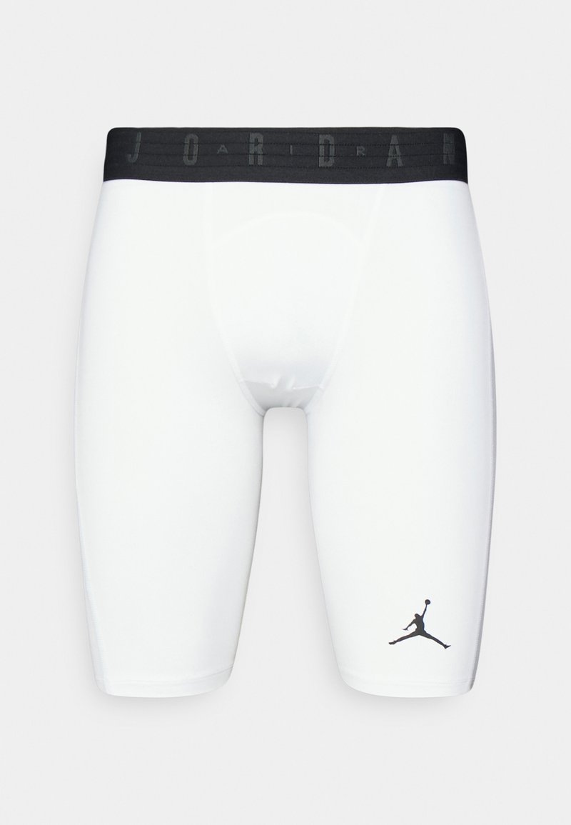 Jordan COMPRESSION SHORT - Pants - white/black/white - Zalando.co.uk