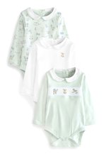 Next COLLARED 3 PACK - Body - blue and white baby bear/weiß - Zalando.de