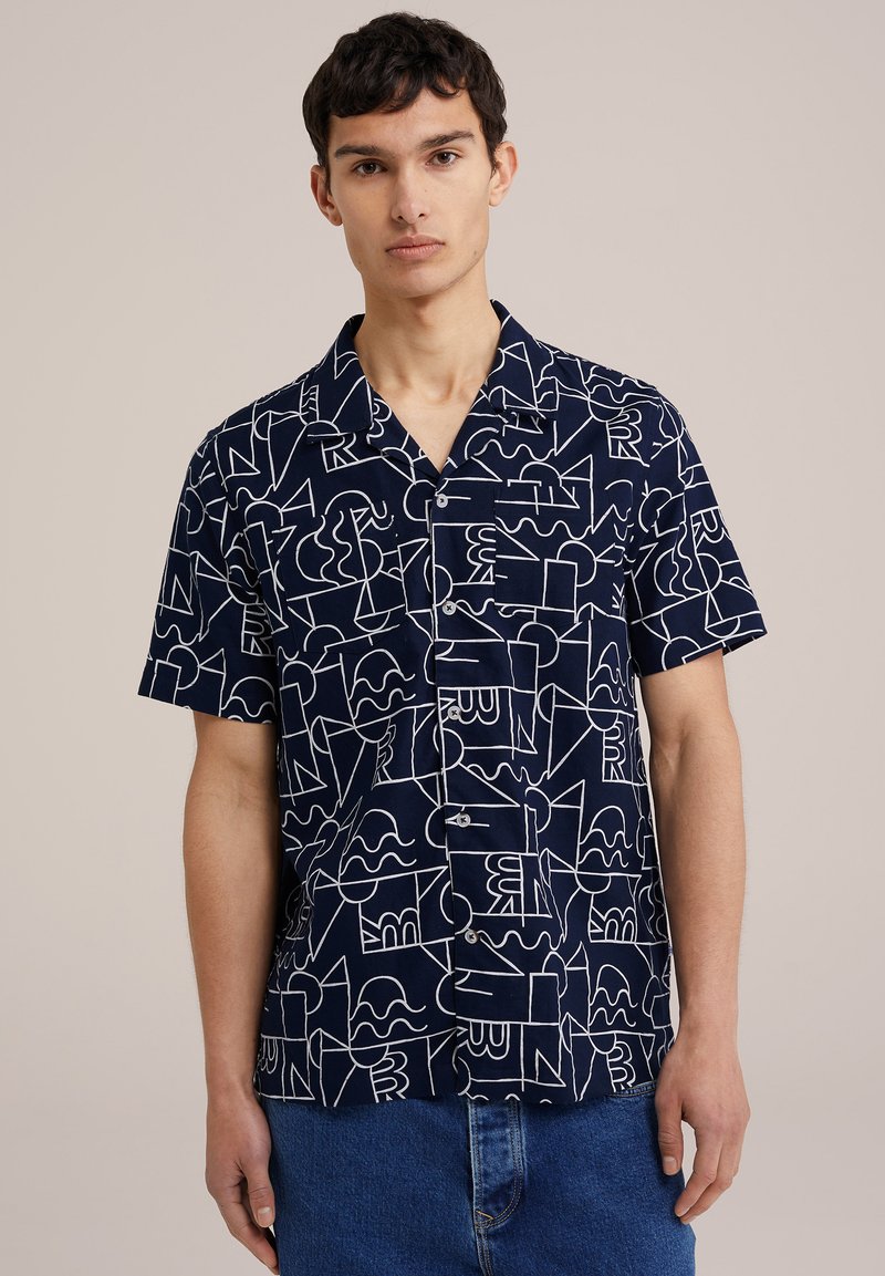 WE Fashion RIDGE - Cămașă - blue/bleumarin - Zalando.ro