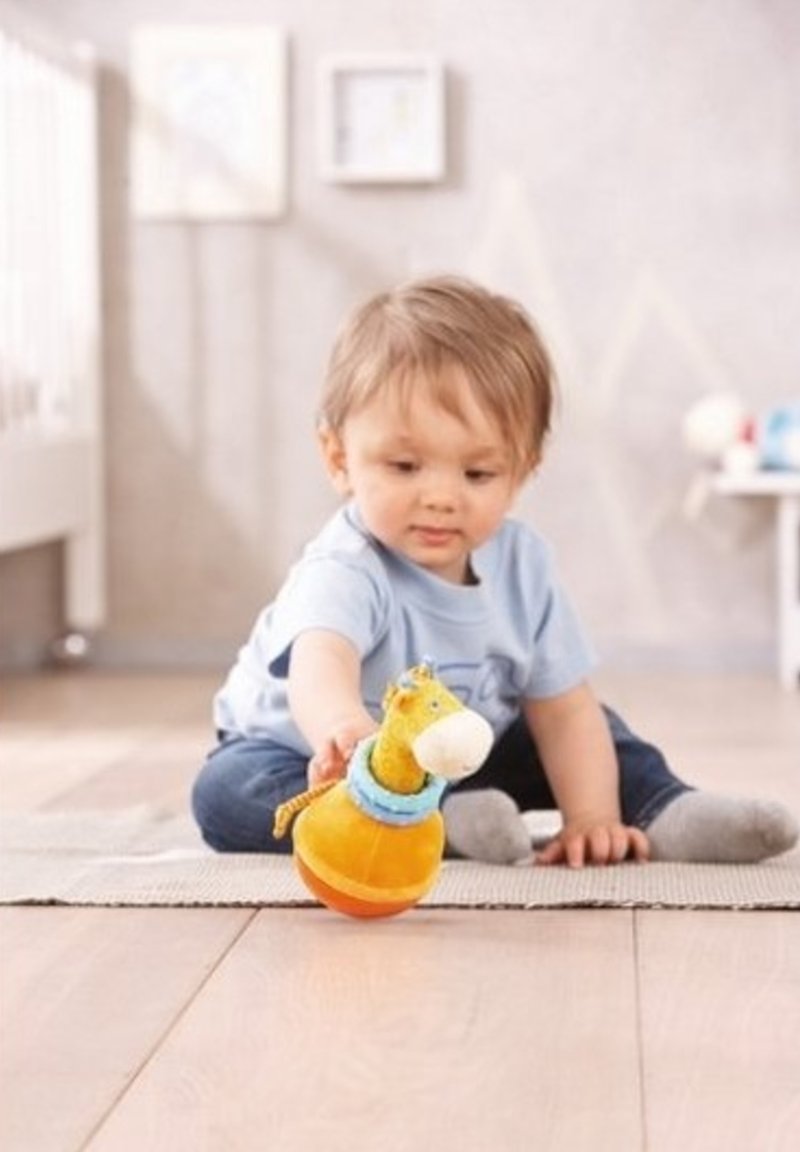 HABA STEHAUFFIGUR GIRAFFE - Baby-Spielzeug - multi-coloured/mehrfarbig ...