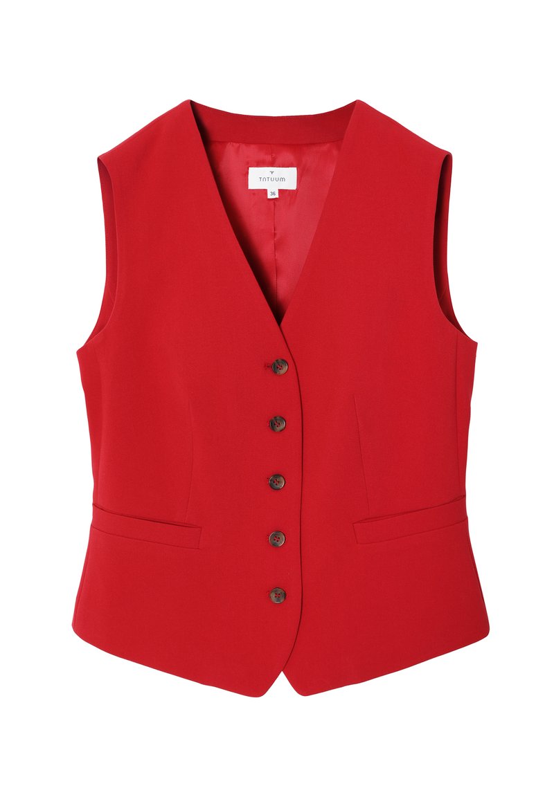 TATUUM Chaleco - red/rojo - Zalando.es