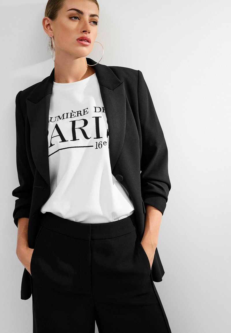 Next TAILORED CREPE SINGLE BREASTED BLAZER - Blazer - black/schwarz - Zalando.de