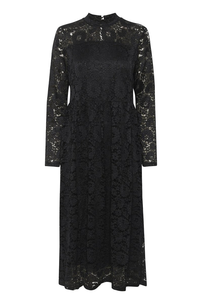 Kaffe Maxi dress - black deep/mottled black - Zalando.ie