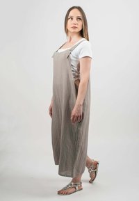 Dalle Piane Cashmere OVERALLS - Latzhose - visone/hellbraun - Zalando.de