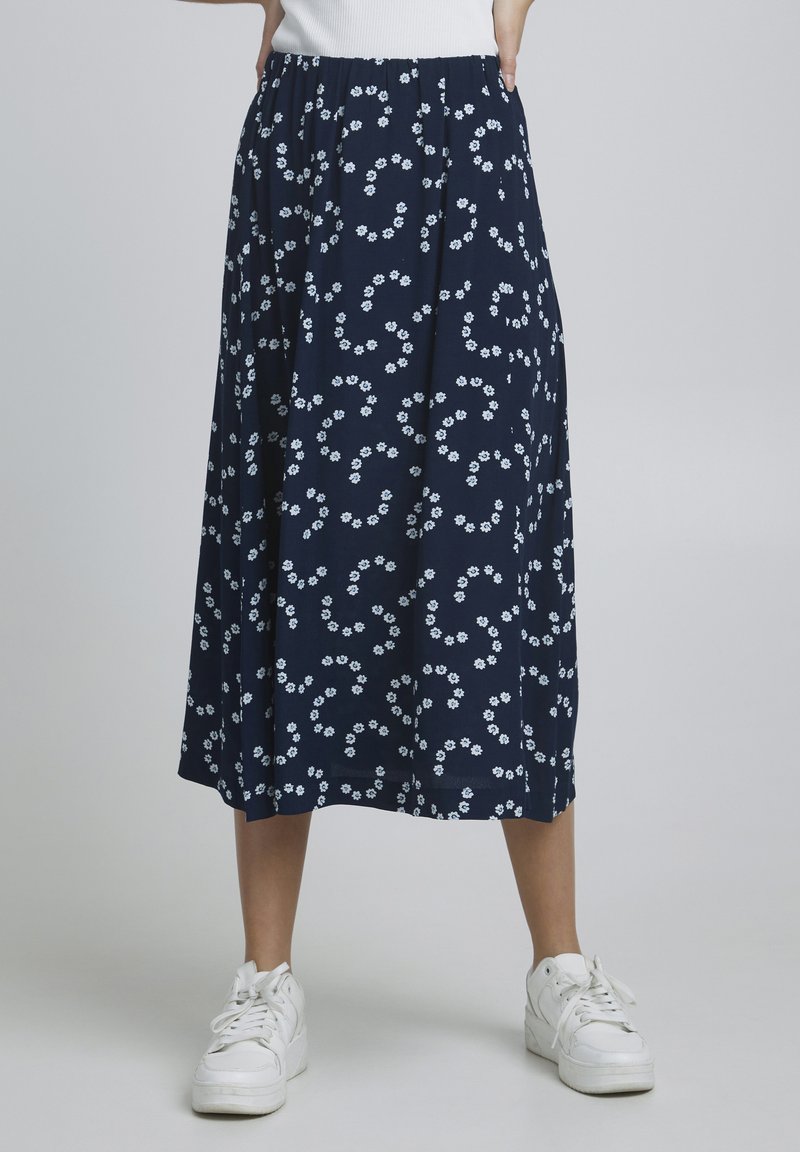 ICHI IHMARGUERITE SK - A-Linien-Rock - total eclipse/dunkelblau ...