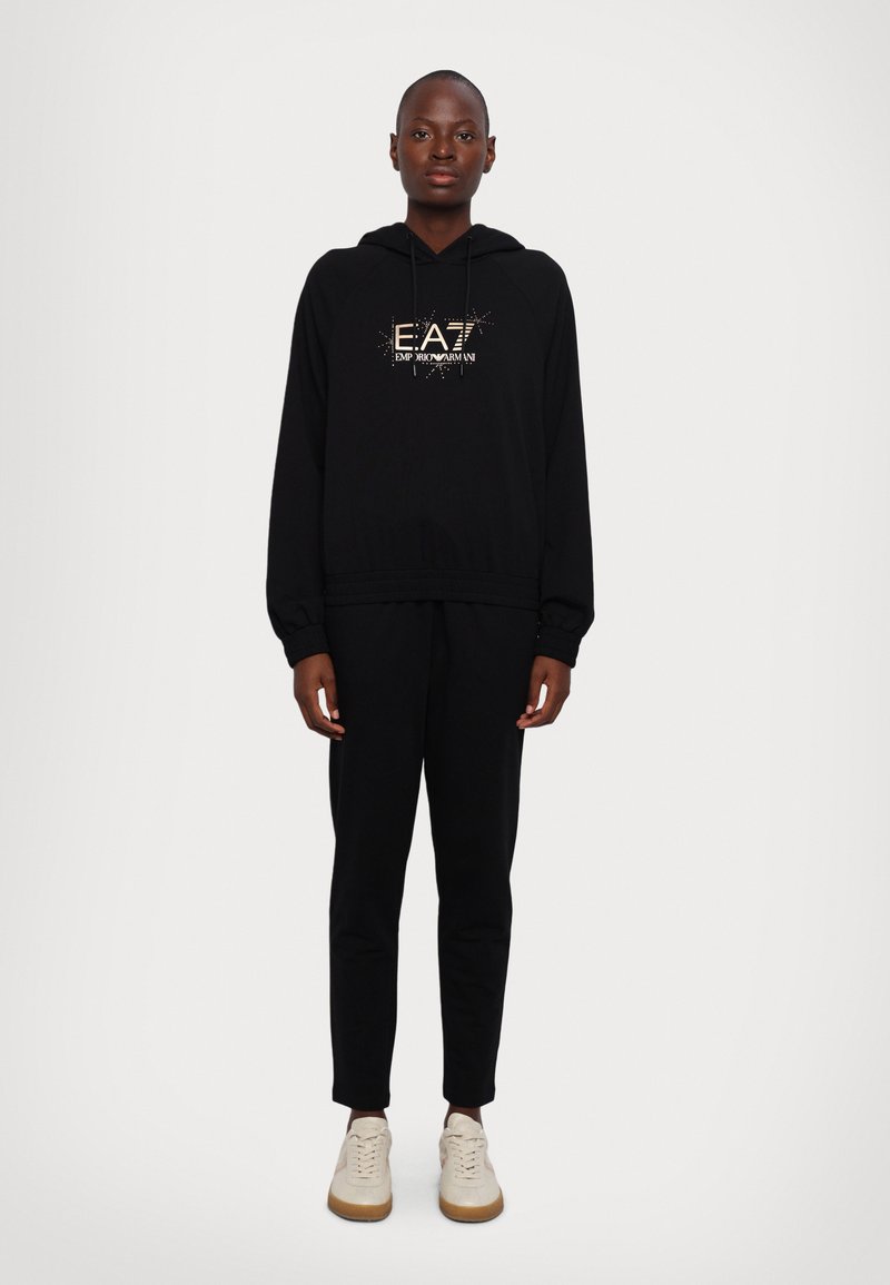 EA7 Emporio Armani Tracksuit - black - Zalando.ie