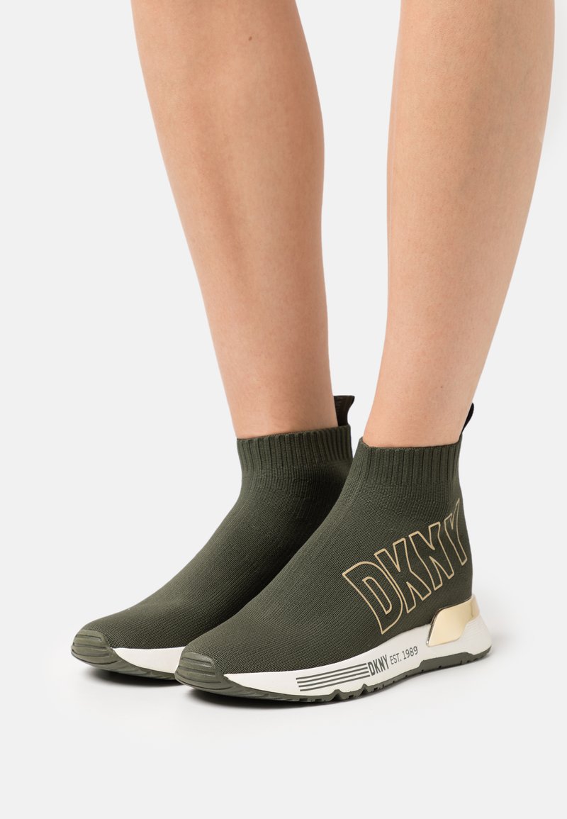 DKNY NONA - Stiefelette - army green/khaki - Zalando.at
