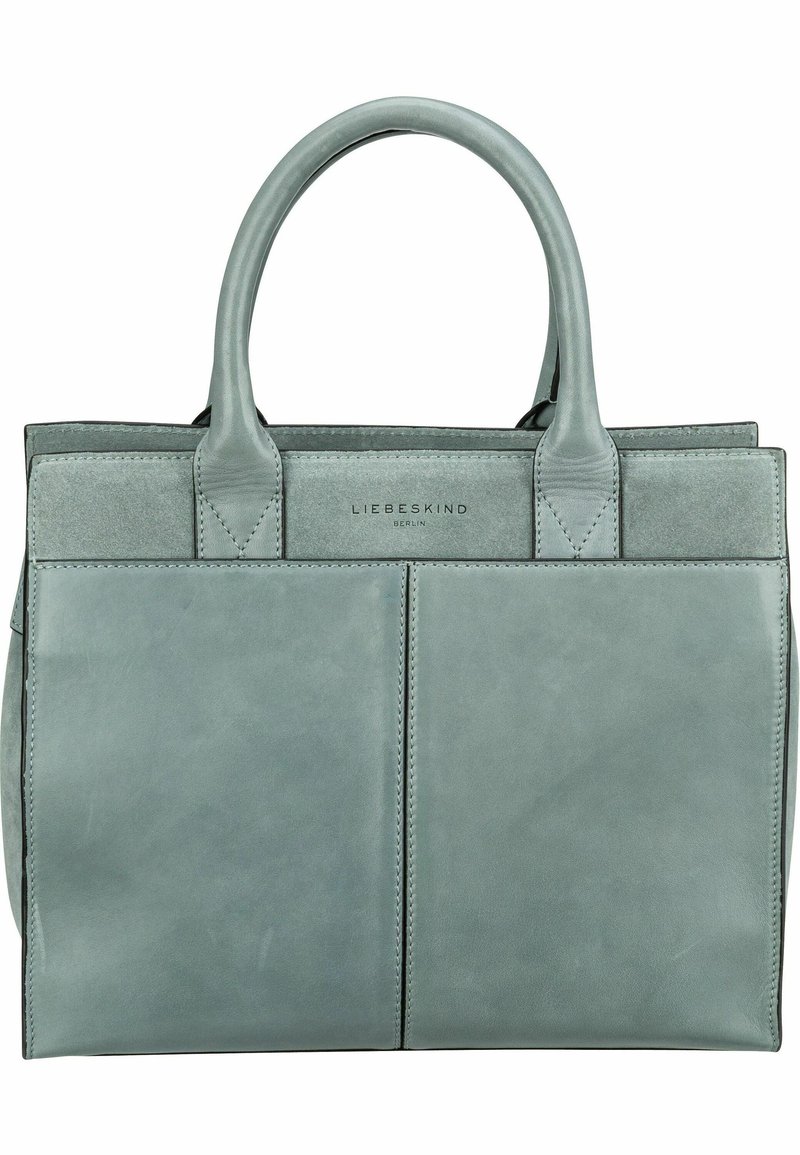 Liebeskind Berlin SATCHEL L - Handtasche - oxyd/hellgrün - Zalando.de