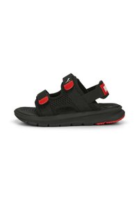 Puma EVOLVE - Trekkingsandale - black white for all time red/schwarz ...
