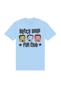 Henry Tiger BETTY BOOP FAN CLUB - Triko s potiskem - light blue/světle ...