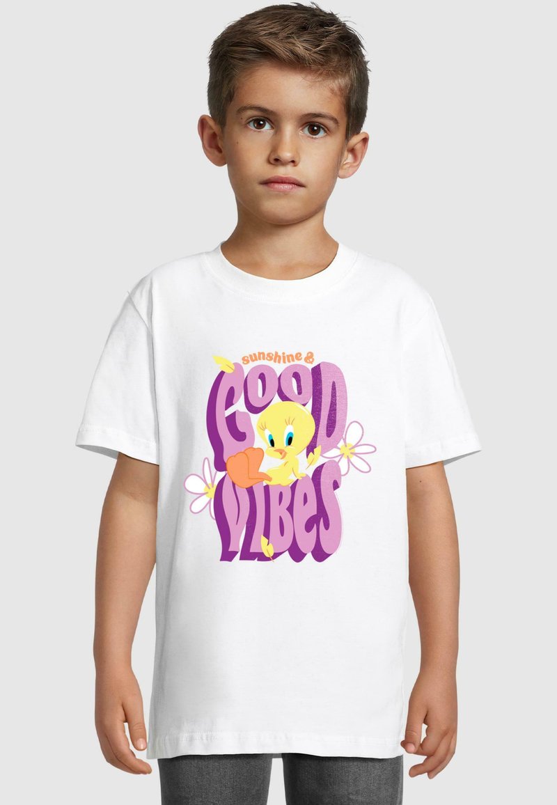 ABSOLUTE CULT LOONEY TUNES - TWEEDAY SUNSHINE - Print T-shirt - white ...