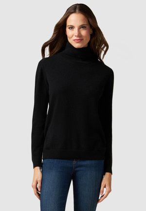Oltre DOLCEVITA - Strickpullover - nero/schwarz - Zalando.de