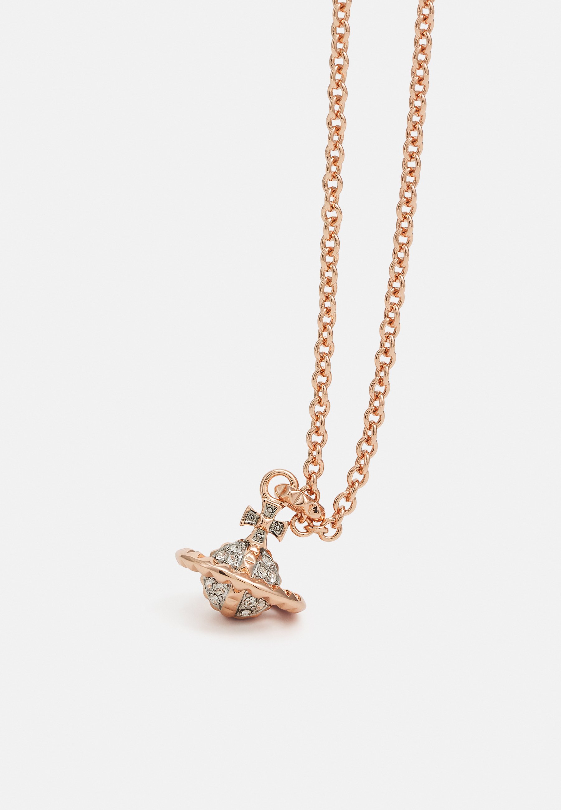 Vivienne westwood mayfair necklace rose gold store