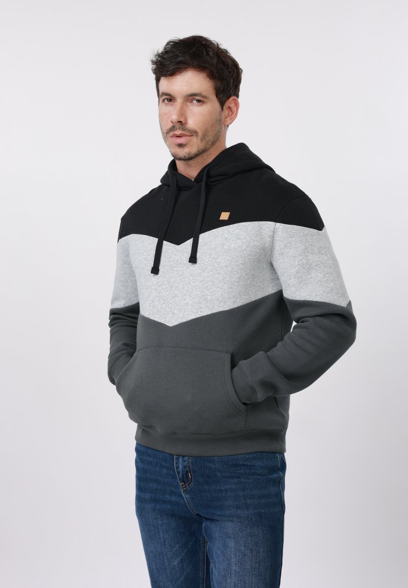 Pier One Sweatshirt - black/grey melange/mid grey/schwarz - Zalando.at