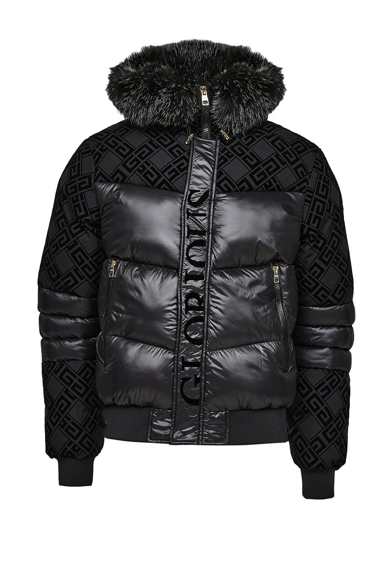 Glorious Gangsta LAVIN 3.0 PUFFER JACKET - Winter jacket - jet black ...