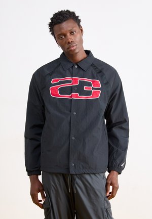 Jordan BRAND PRO - Lippalakki - black/gym red/musta - Zalando.fi