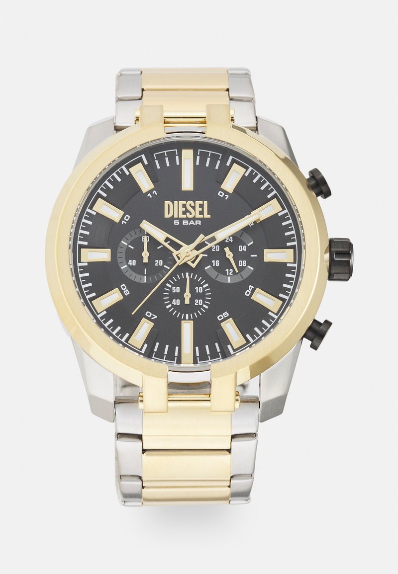 Diesel SPLIT - Chronograph watch - silver-colored/silver-coloured - Zalando