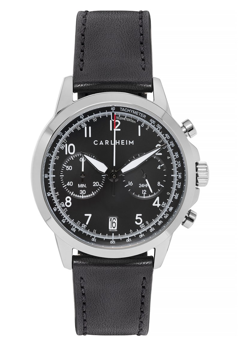 Carlheim NEIL - Chronograph - silver/black/silberfarben - Zalando.de
