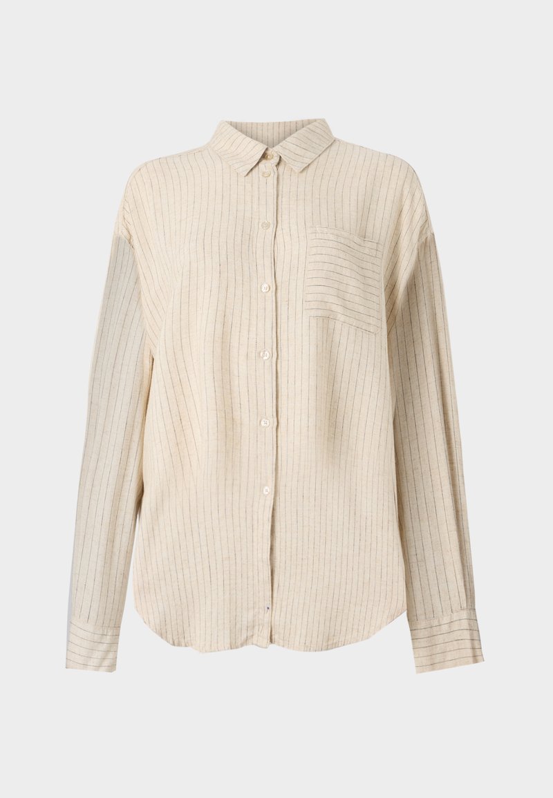 JJXX JXJAMIE BREEZE SUMMER - Chemisier - feather gray/beige - ZALANDO.FR