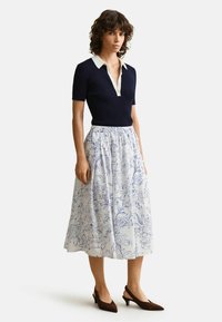 GANT A-line skirt - white - Zalando