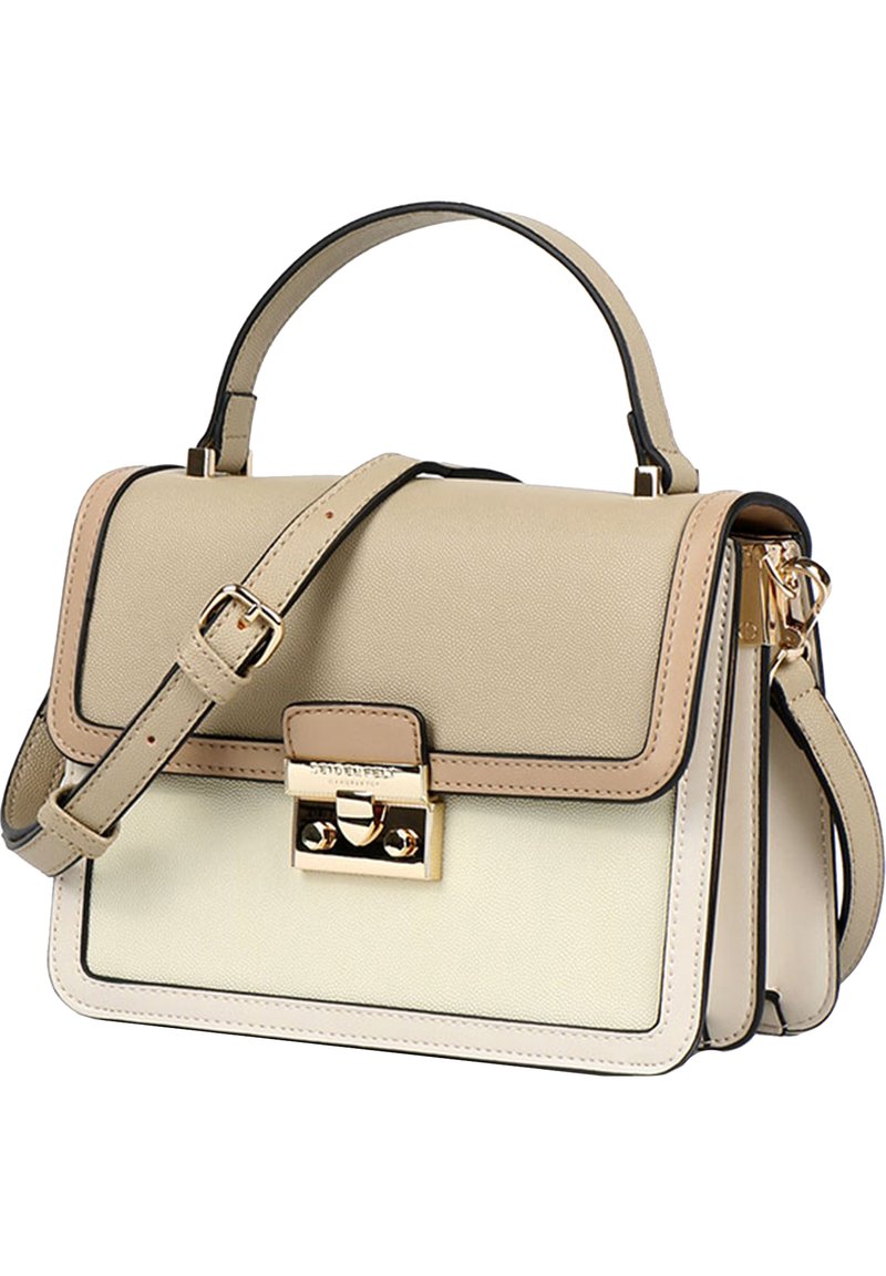Seidenfelt Handtasche - beige gold/beige - Zalando.at