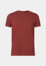 AllSaints TONIC CREW - T-Shirt basic - rosewood red/rot - Zalando.de