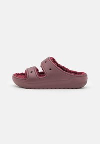 Crocs CLASSIC COZZZY - Hjemmesko - dark cherry/bordeaux - Zalando.dk