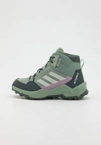 Adidas Terrex AX4R R.RDY MID UNISEX - Trekingové boty - silver green ...