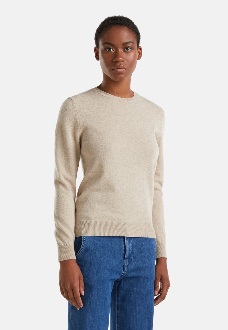 United Colors of Benetton MERINO CREW NECK IN PURE MERI ...