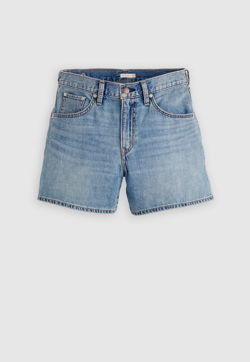 Levi's® CINCH MID-THIGH SHORT - Denim shorts - lift up short/blue denim ...
