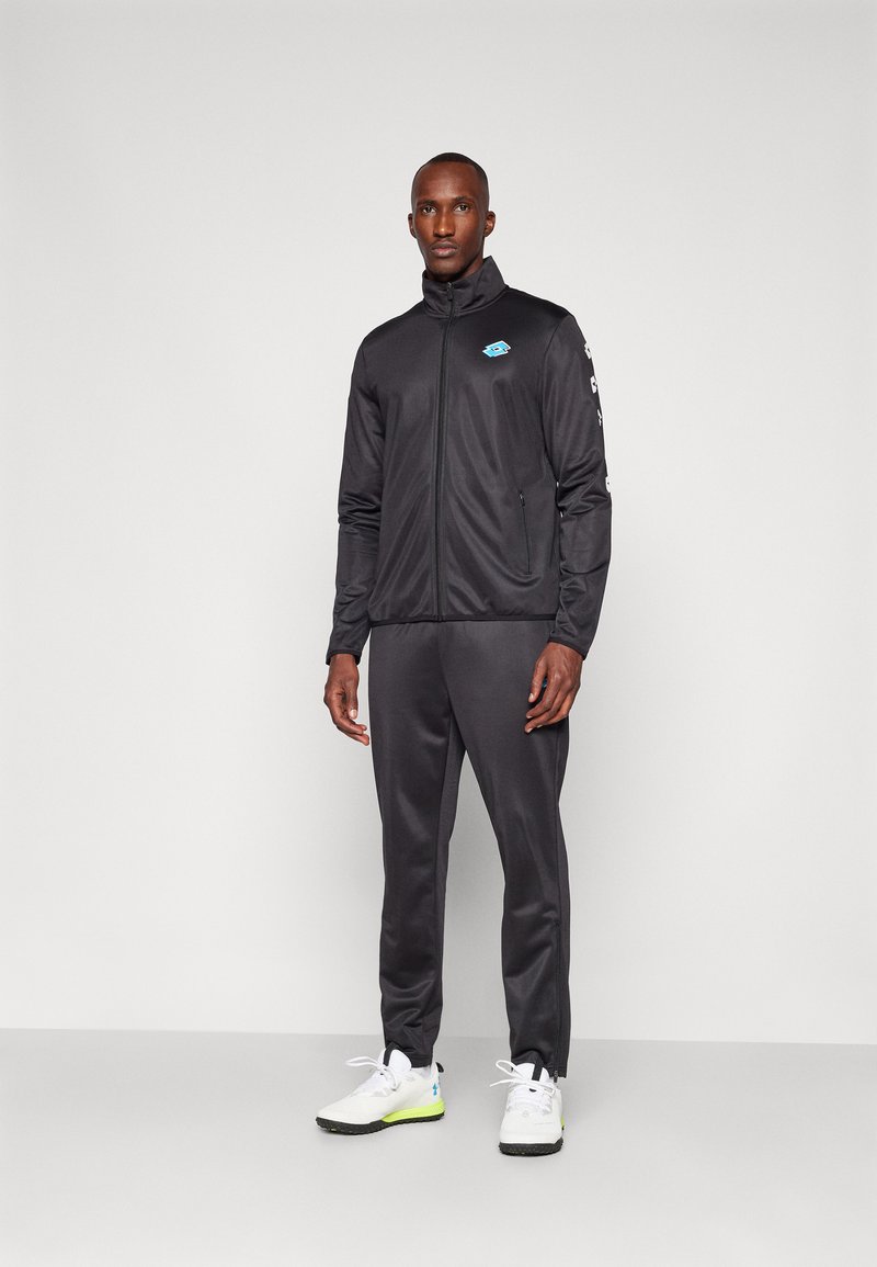 Lotto TRACKSUIT SET - Salopetă sport - caviar/negru - Zalando.ro