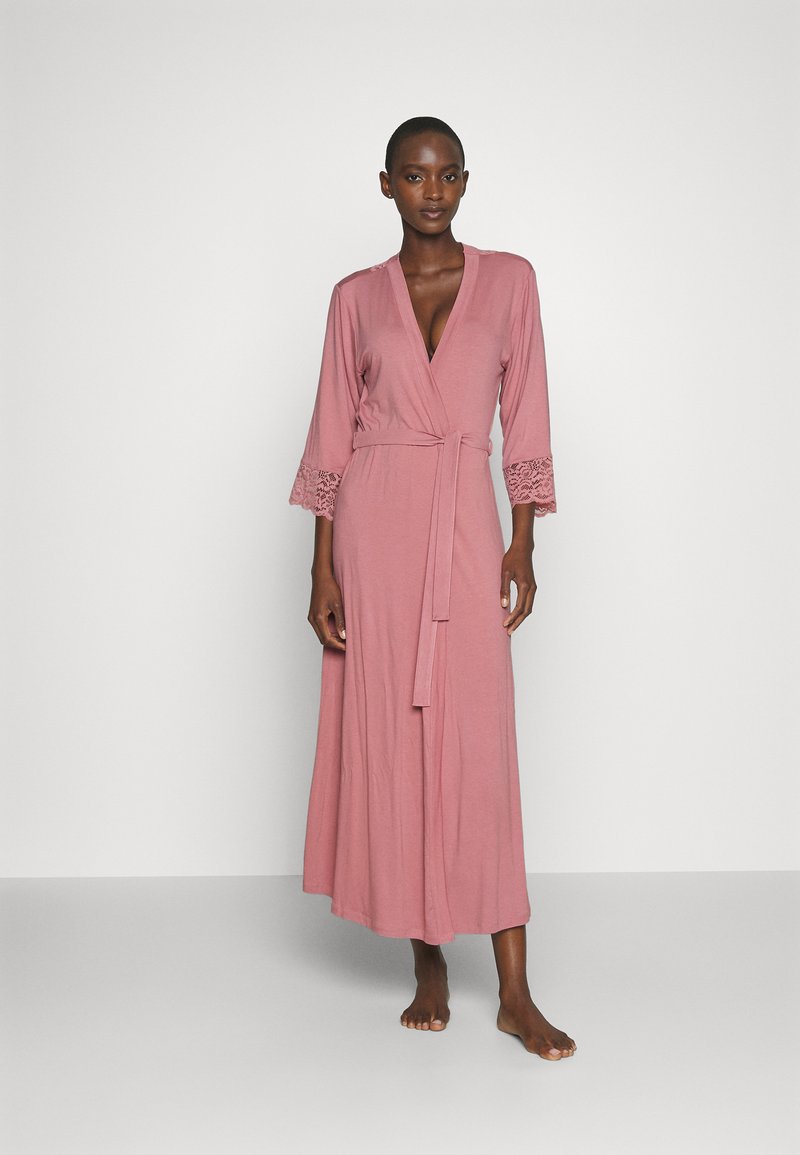 LASCANA HOLYWOOD KIMONO - Albornoz - mauve/malva - Zalando.es