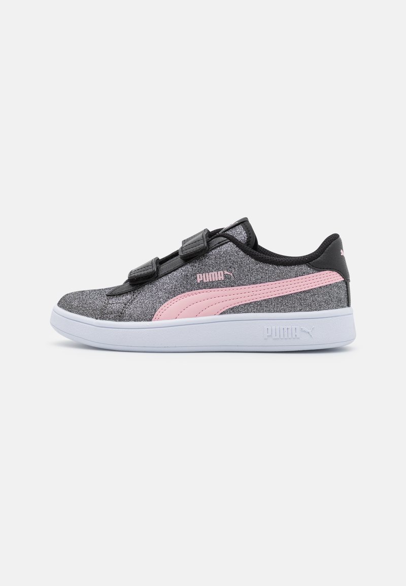 Puma SMASH GLITZ GLAM - Sneakers - black/pink/sort - Zalando.dk