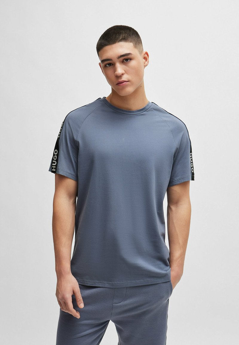 HUGO SPORTY LOGO - T-shirts basic - open blue two/blå - Zalando.dk