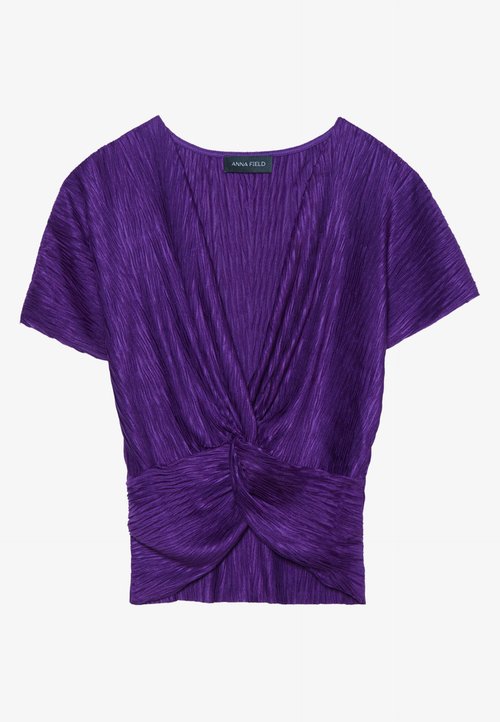 Angel of Style WEITES BEIN 5-POCKET - Flared-farkut - violet/violetti ...