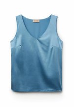Falconeri Blusa - hellblau light sky blue/azul claro jaspeado - Zalando.es