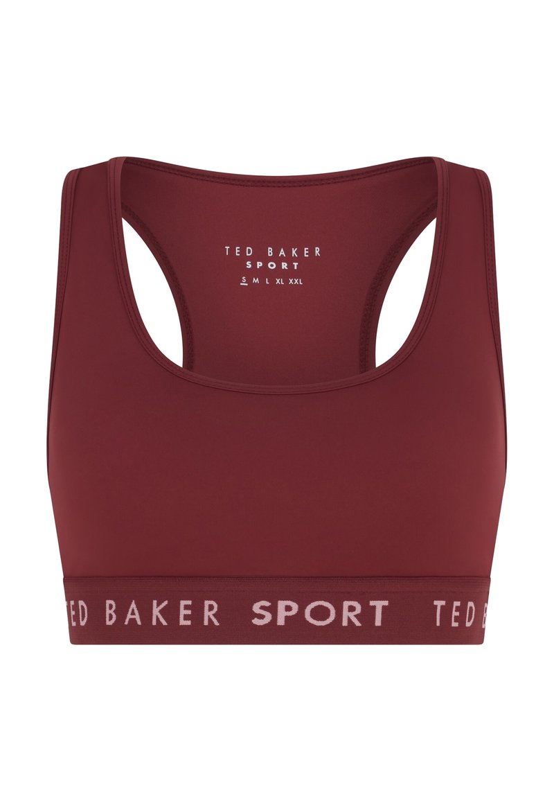Ted Baker Sports ESSENTIALS - Sport-BH med medium stöd - tawny port ...